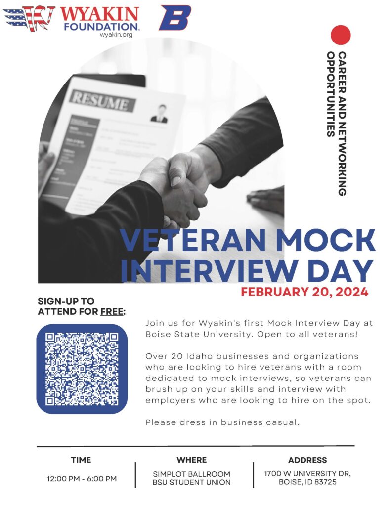 Ace Your Next Career Move: Veteran Mock Interview Day at Boise State ...