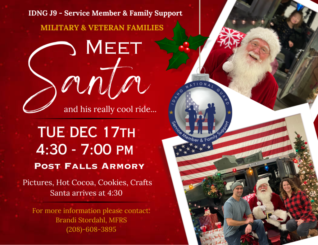 Meet Santa at the Post Falls Armory – A Special Holiday Event for ...